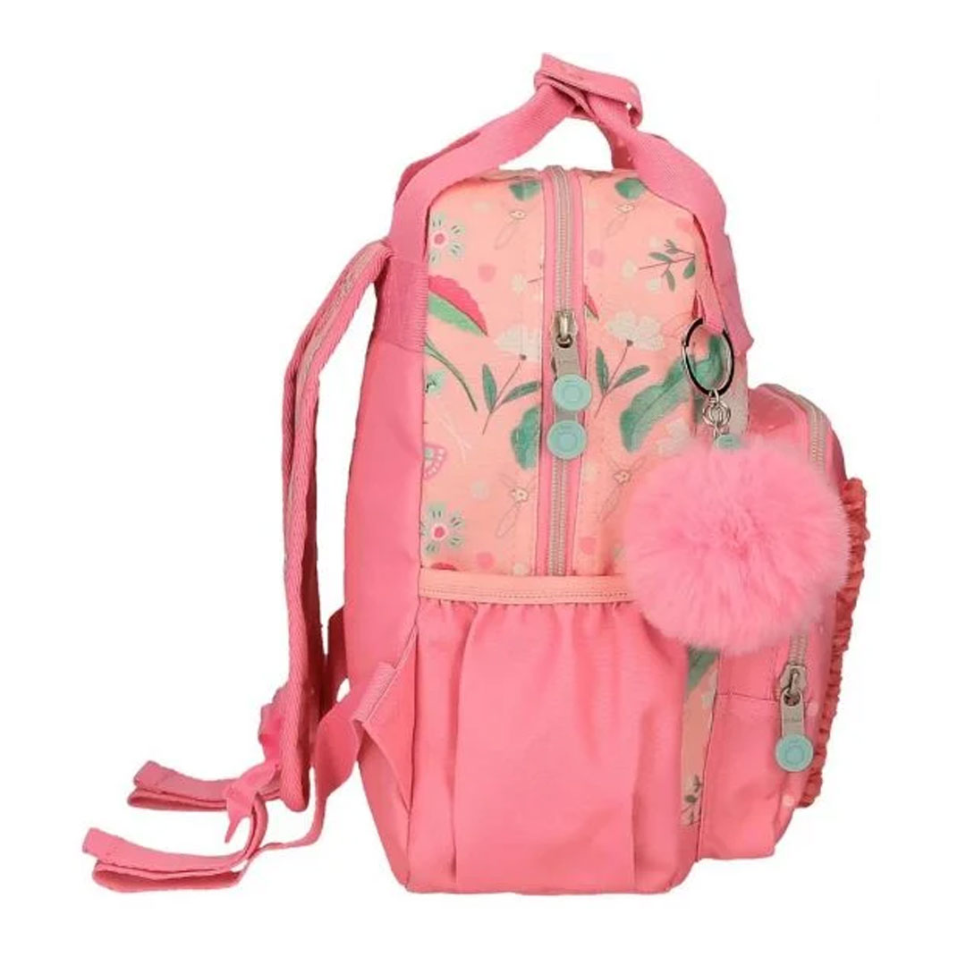 Ranac 28 cm, Beautiful Nature 9682221, roze, Enso — Mojshop